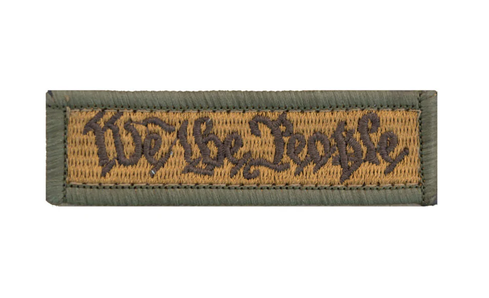 We the People Patch MultiTan - Small Morale Patch