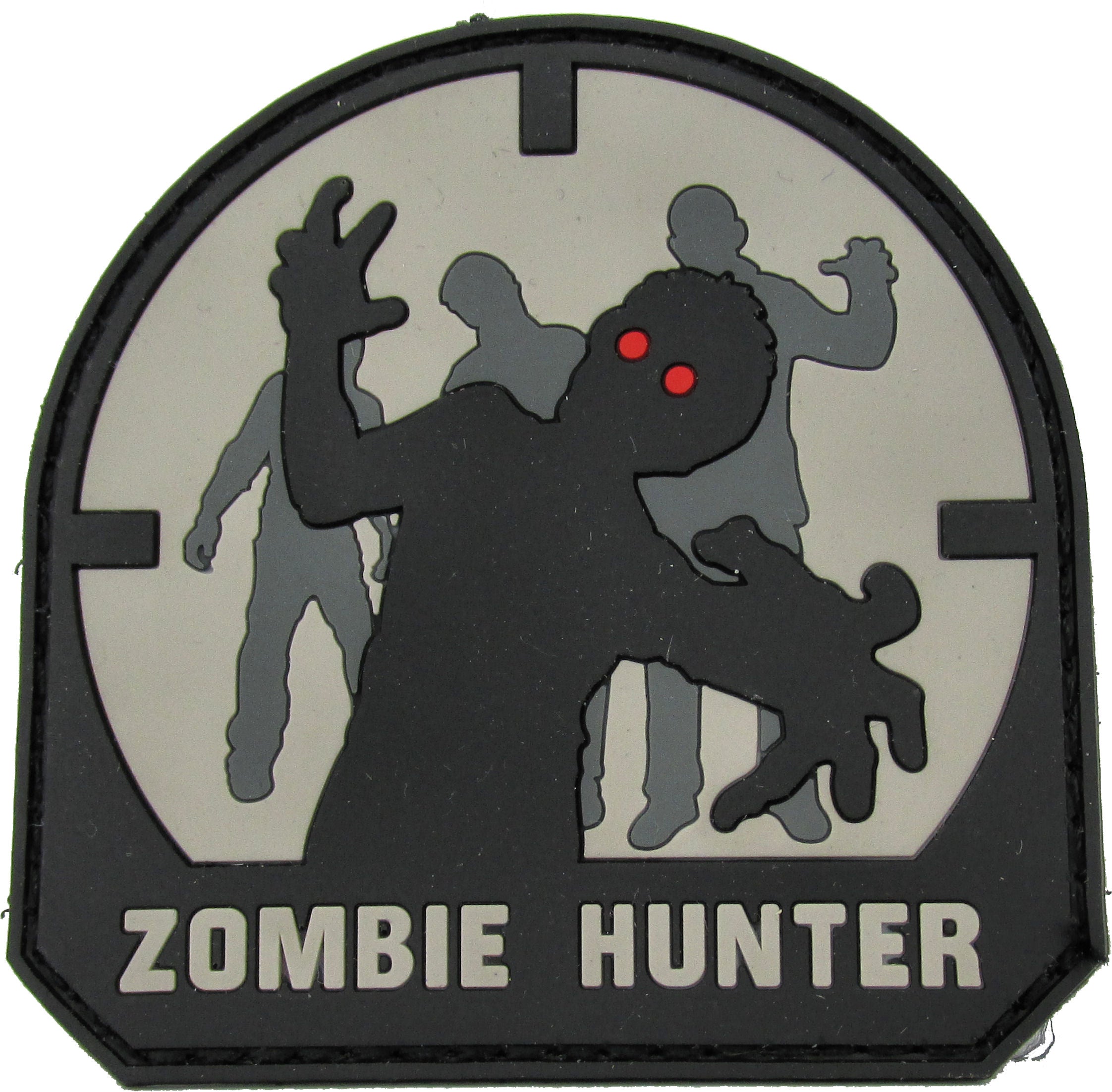CLEARANCE - Zombie Hunter Morale Patch PVC - Mil-Spec Monkey