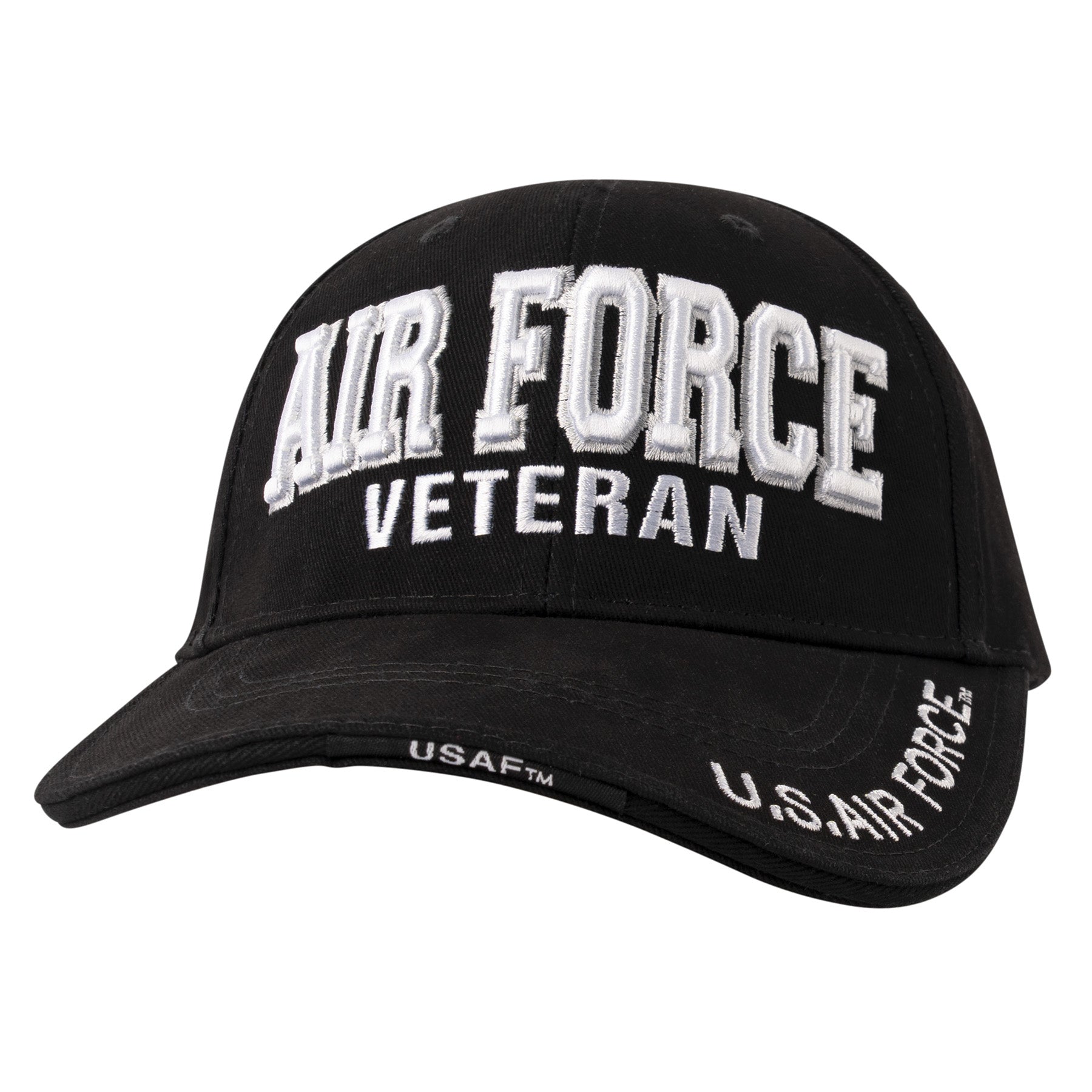 Rothco Air Force Veteran Cap - Deluxe Low Profile Military Ball Cap