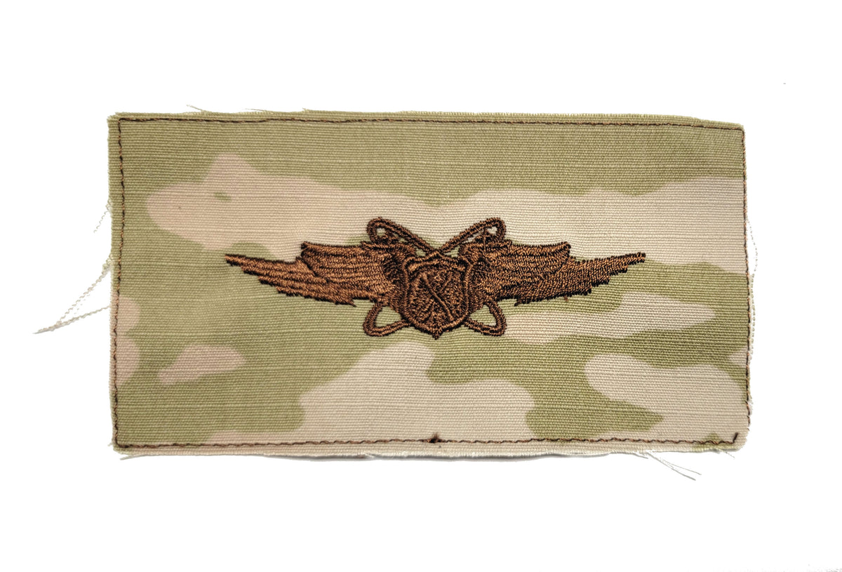 Multi-Domain Warfare Officer - Air Force Sew-On Badge - 3 Color OCP