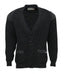 Laird Chunky Knit Cardigan Patch Pockets - Harris Tweed Patches
