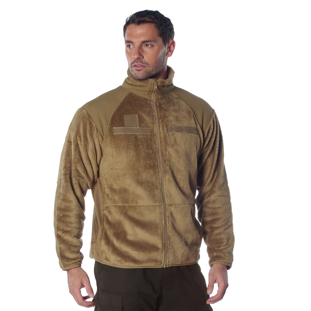 Military OCP Fleece Jacket - Coyote Brown