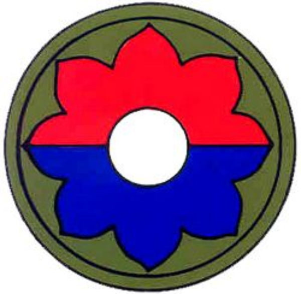 CLEARANCE - 9th Infantry Division Sticker - Inside Window