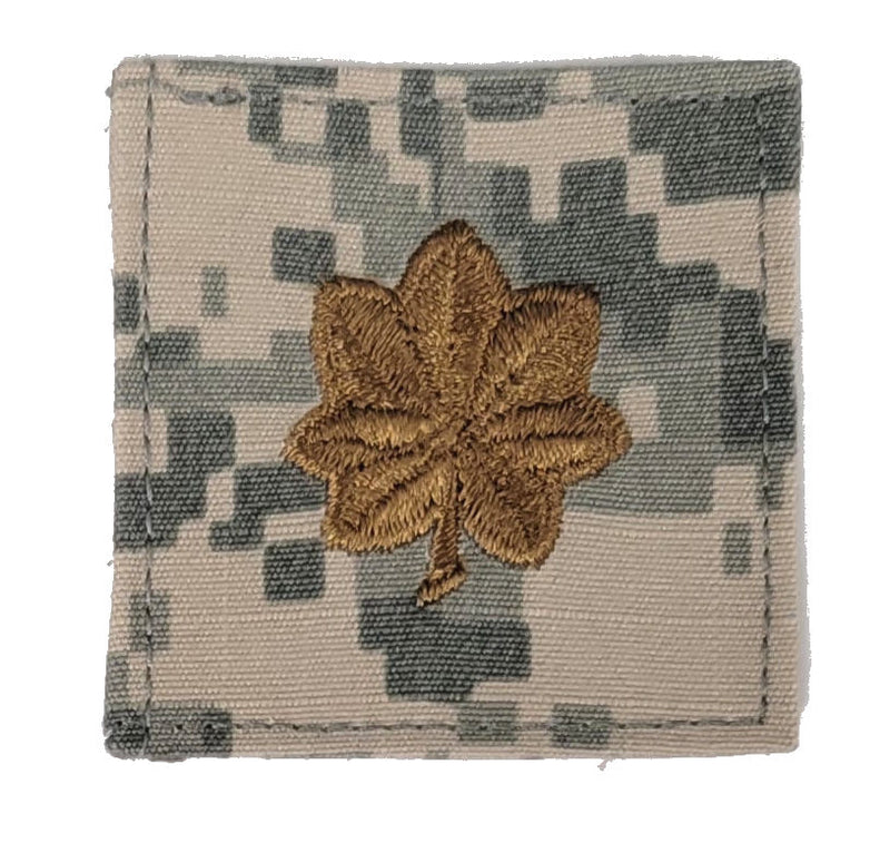 U.S. Army ACU Rank Insignia with HOOK FASTENER - Each CLOSEOUT