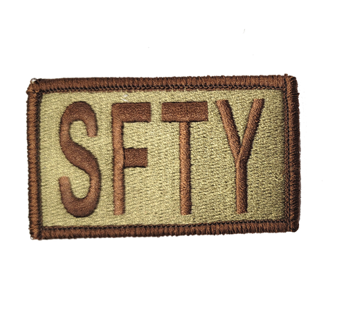 SFTY Duty Identifier Patch - OCP Spice Brown