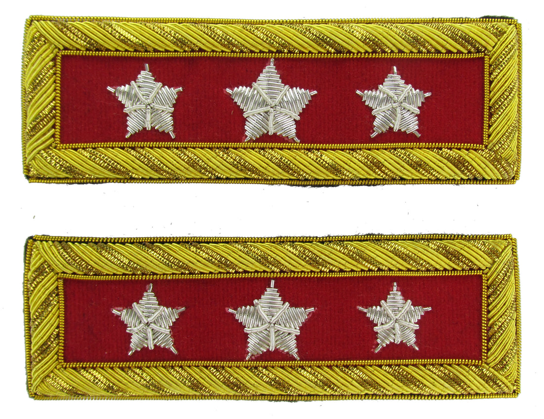 Civil War U.S. Union Officer Shoulder Board Rank - ARTILLERY