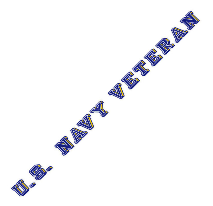 U.S. Navy Veteran - Window Strip Decal