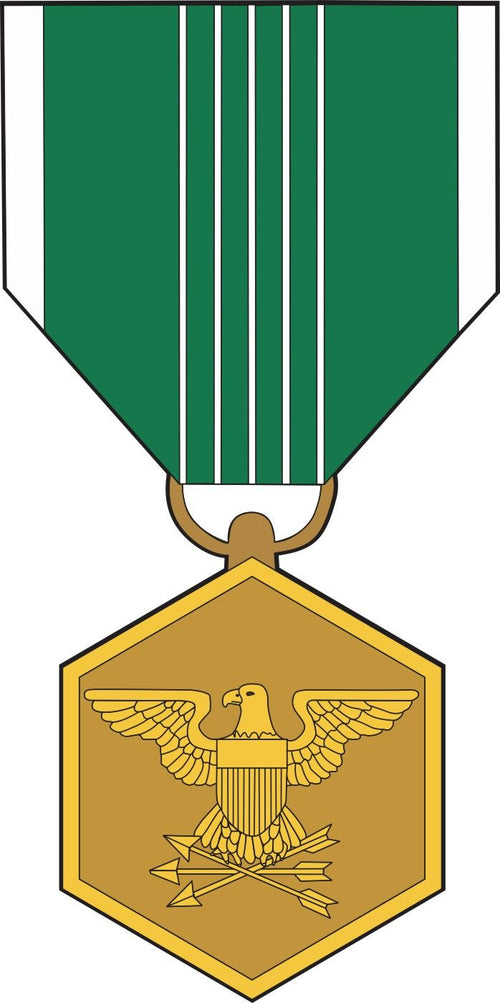 Army Commendation Medal Sticker - Window Decal