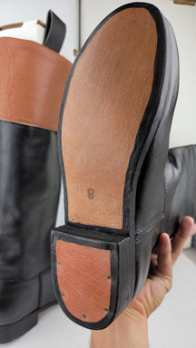 Reproduction Colonial Men's Riding Boots - Genuine Leather Boots