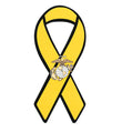 Marine Corps EGA Yellow Ribbon Military Magnet