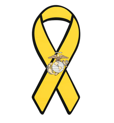 Marine Corps EGA Yellow Ribbon Military Magnet