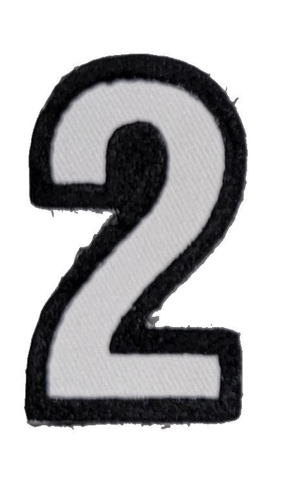 Tactical Numbers Patches with Hook Fastener - Mil-Spec Monkey