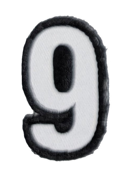 Tactical Numbers Patches with Hook Fastener - Mil-Spec Monkey