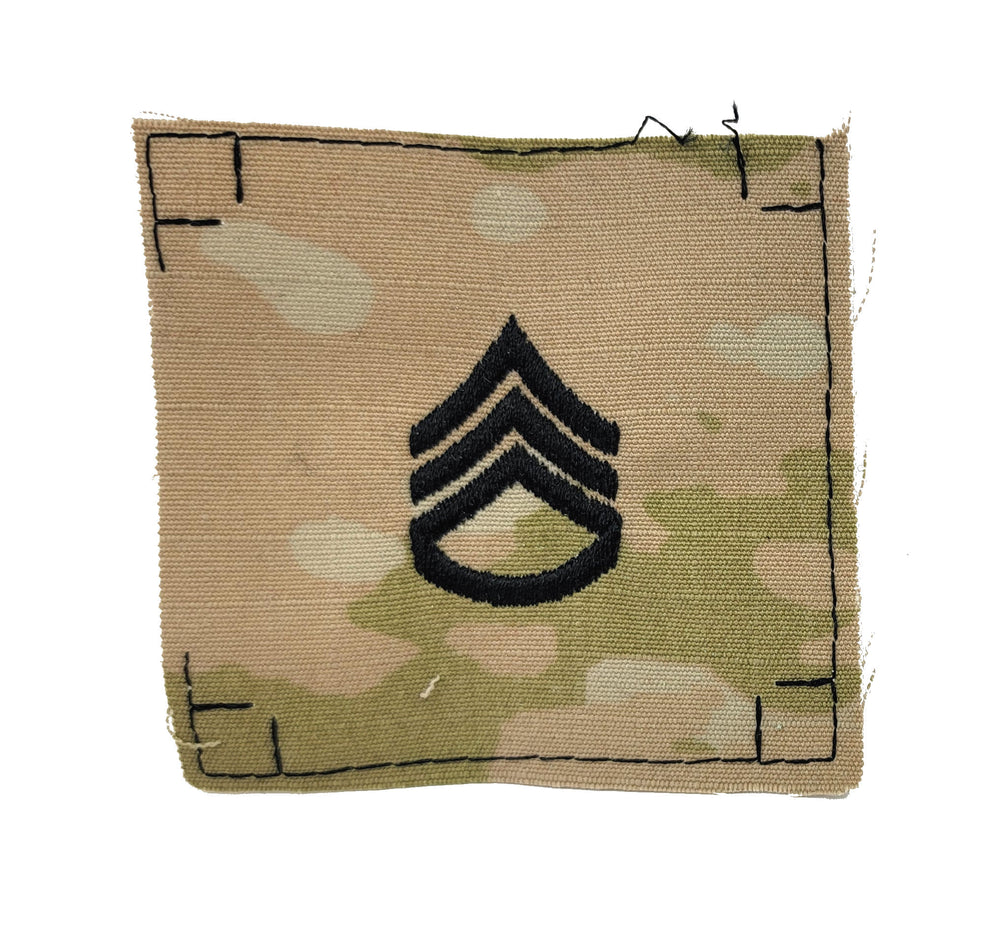 U.S. Army OCP Rank Insignia - SEW-ON