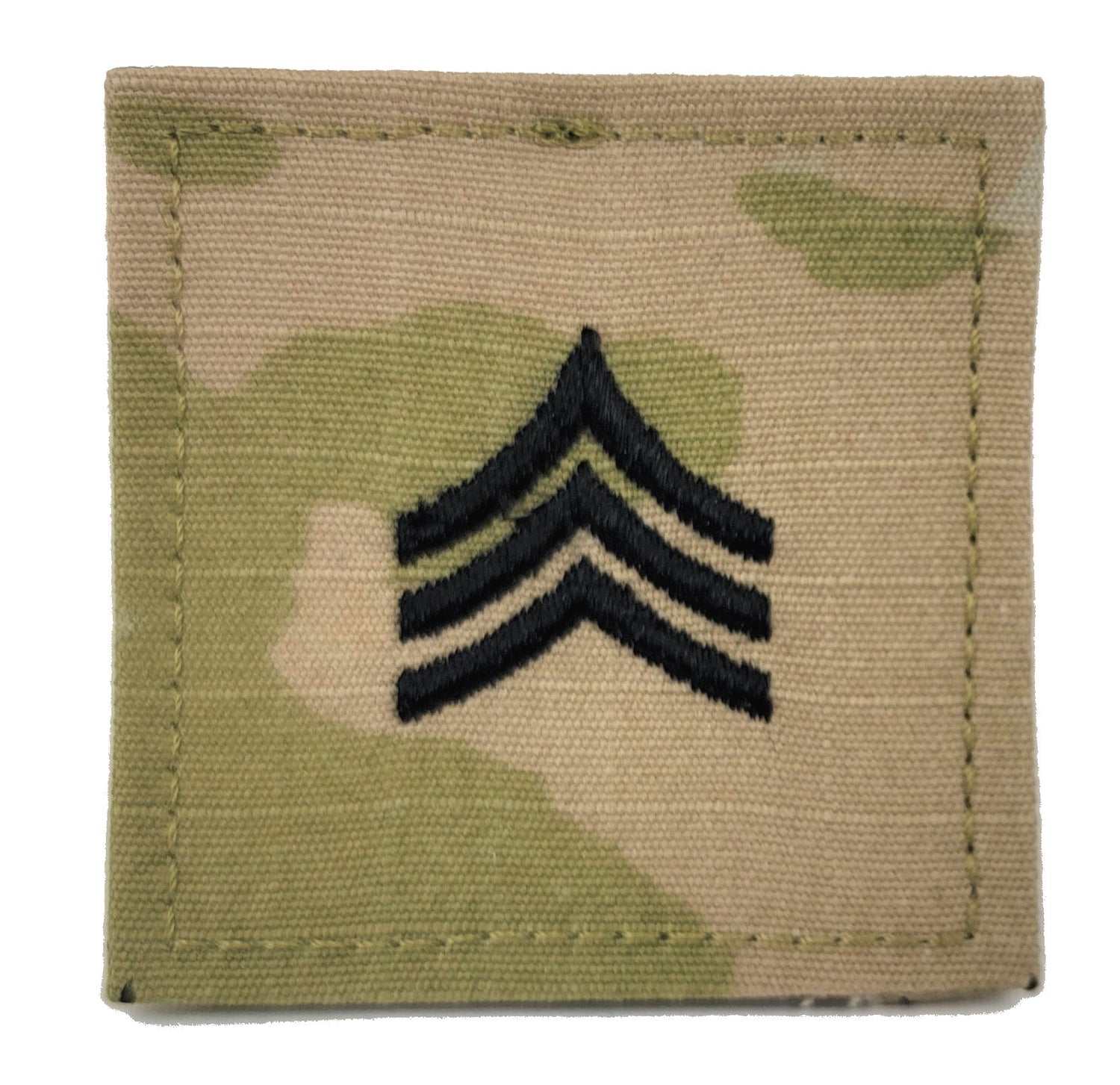 U.S. Army OCP Rank Insignia - 2x2 with HOOK Fastener