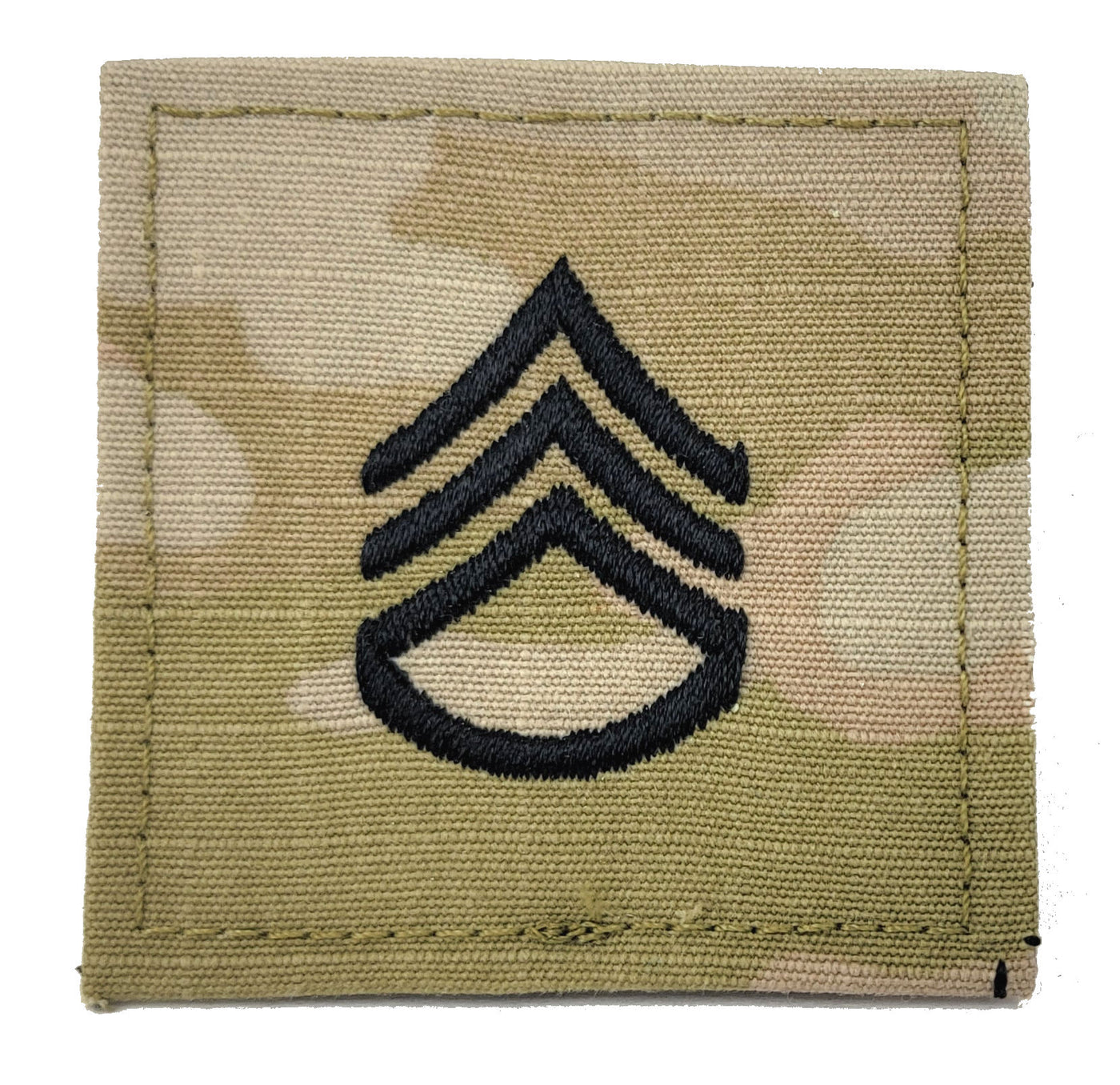 U.S. Army OCP Rank Insignia - 2x2 with HOOK Fastener