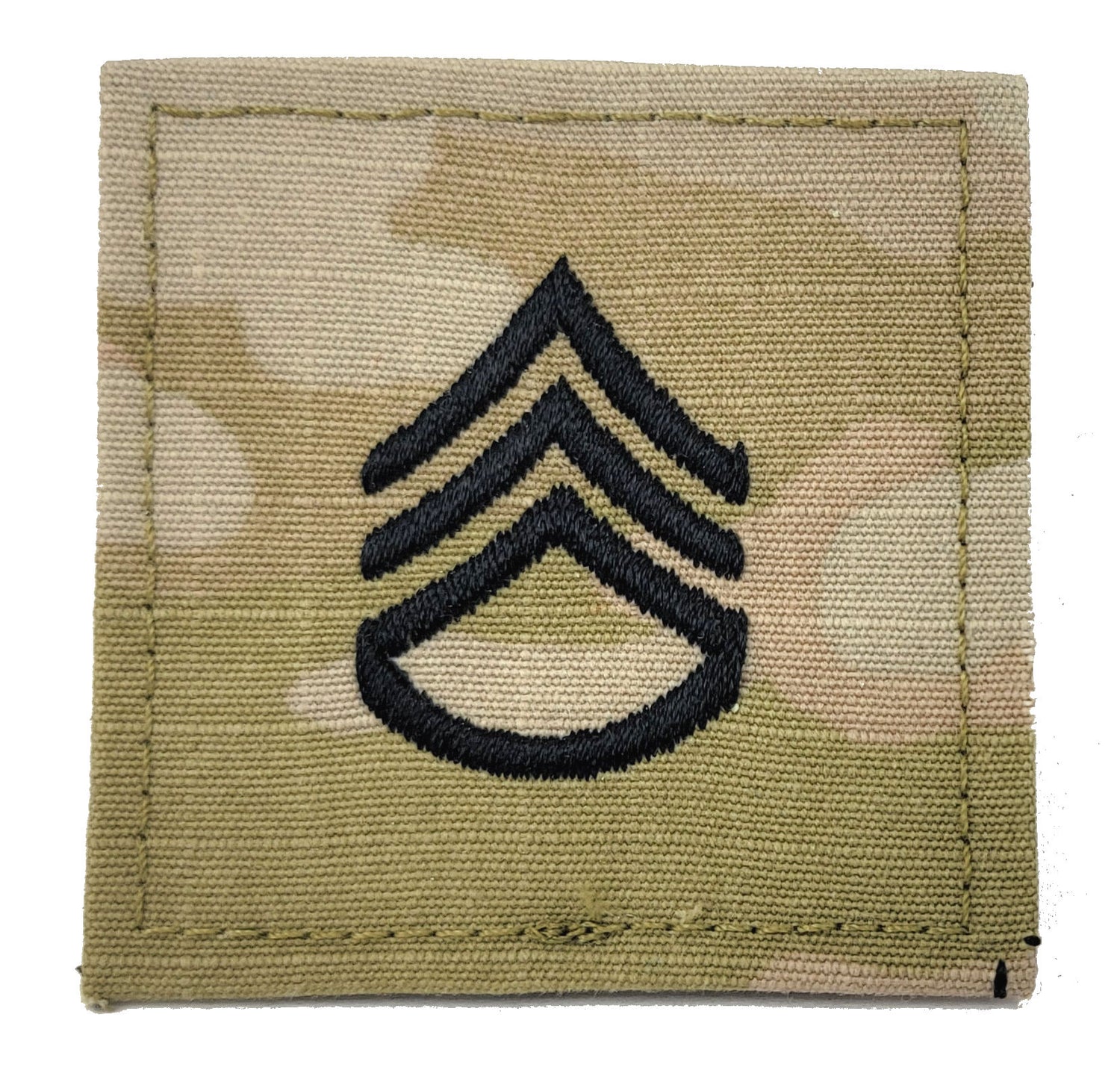 U.S. Army OCP Rank Insignia - 2x2 with HOOK Fastener