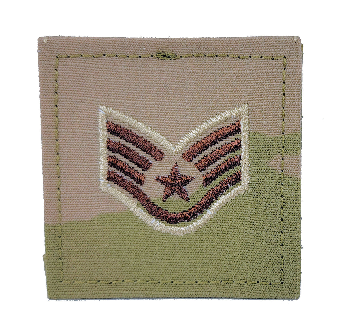 U.S. Air Force ACU Rank with Hook - USAF OCP Rank - Spice Brown