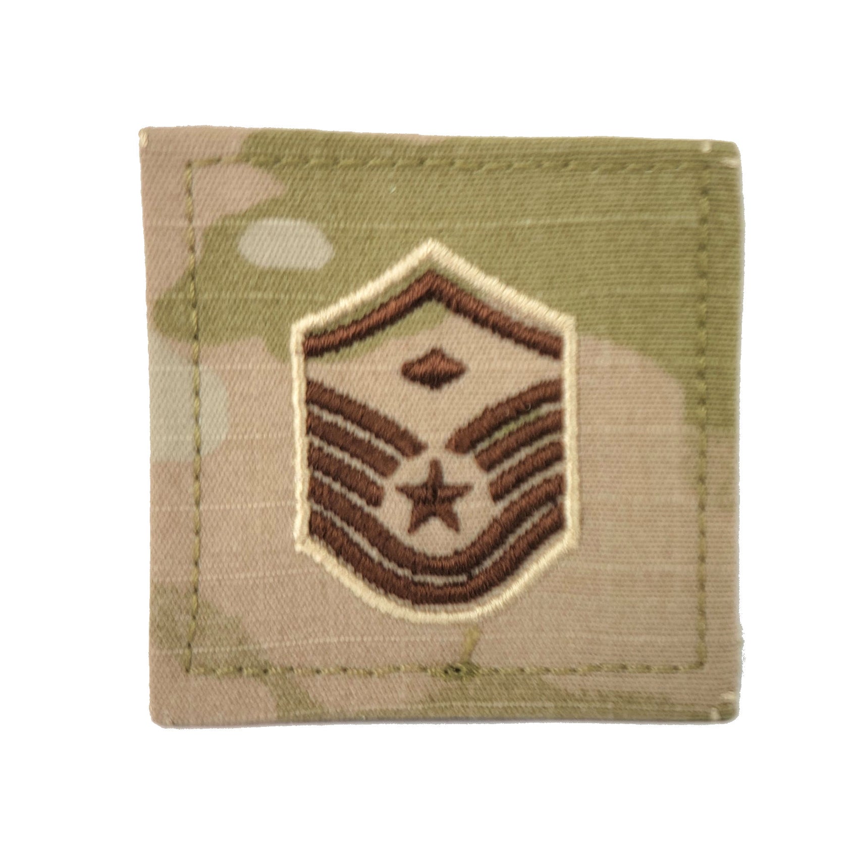 U.S. Air Force ACU Rank with Hook - USAF OCP Rank - Spice Brown