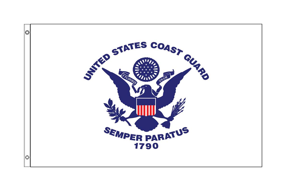 CLEARANCE - U.S. Coast Guard Flag - 3x5 Polyester