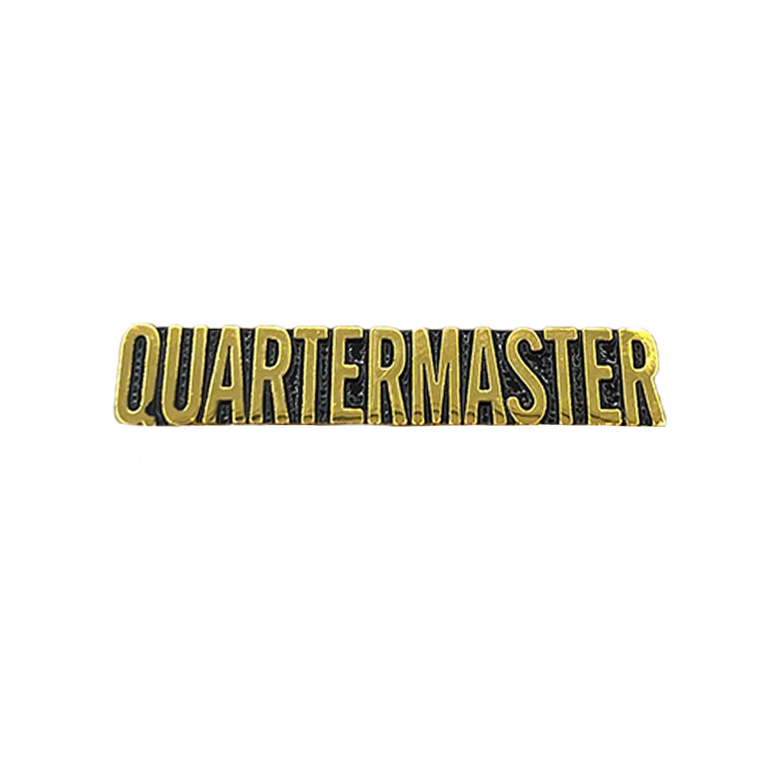 QUARTERMASTER Metal Pin - CLEARANCE!