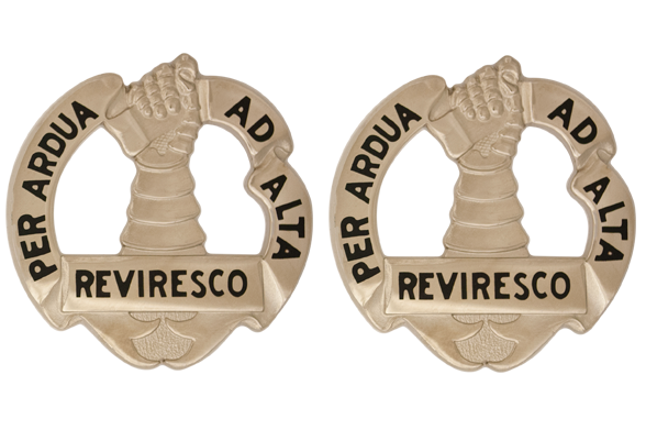 ROTC Distinctive Unit Insignia - PERSONNEL ARDUA AD ALTA REVIRESCO