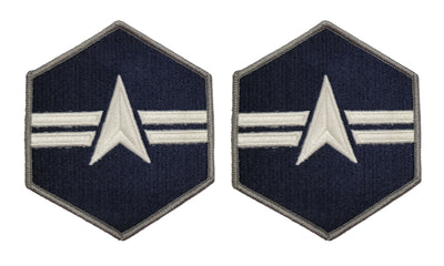 U.S. Space Force Enlisted Chevrons - Pair