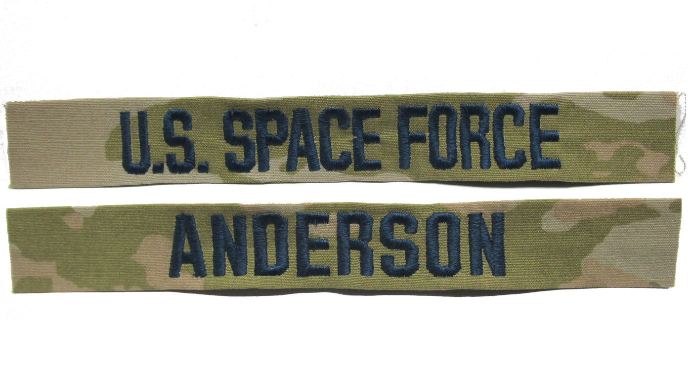 U.S. Space Force OCP Name Tape - 2 Piece Set