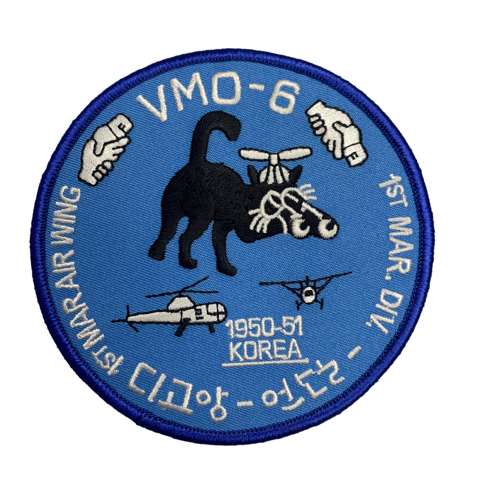 VMO-6 Korea - Marine Observation Squadron USMC Patch - CLEARANCE!