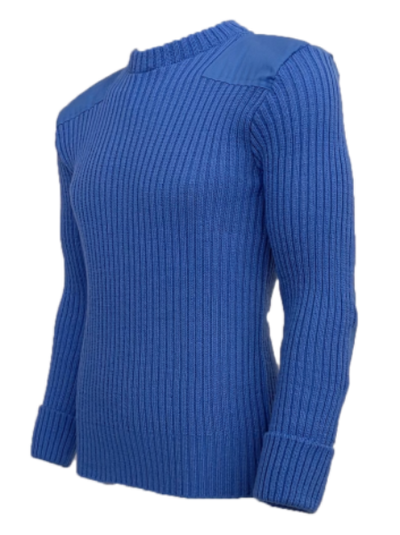 British Commando Sweater Woolly Pully CREW Neck - Various Colors