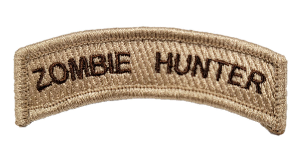 Zombie Hunter Tab Morale Patch - Various Colors