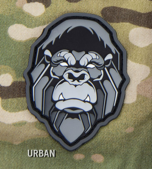 Gorilla Head Morale Patch PVC - Mil-Spec Monkey