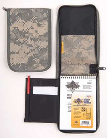 NATO Field Message Book - Black - Manufacturer's Lifetime Guarantee