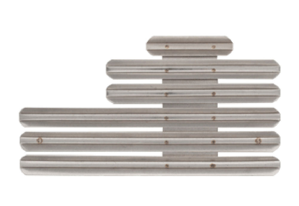 Ribbon Bar Holder No Gap - Staggered Right - 14 Ribbons