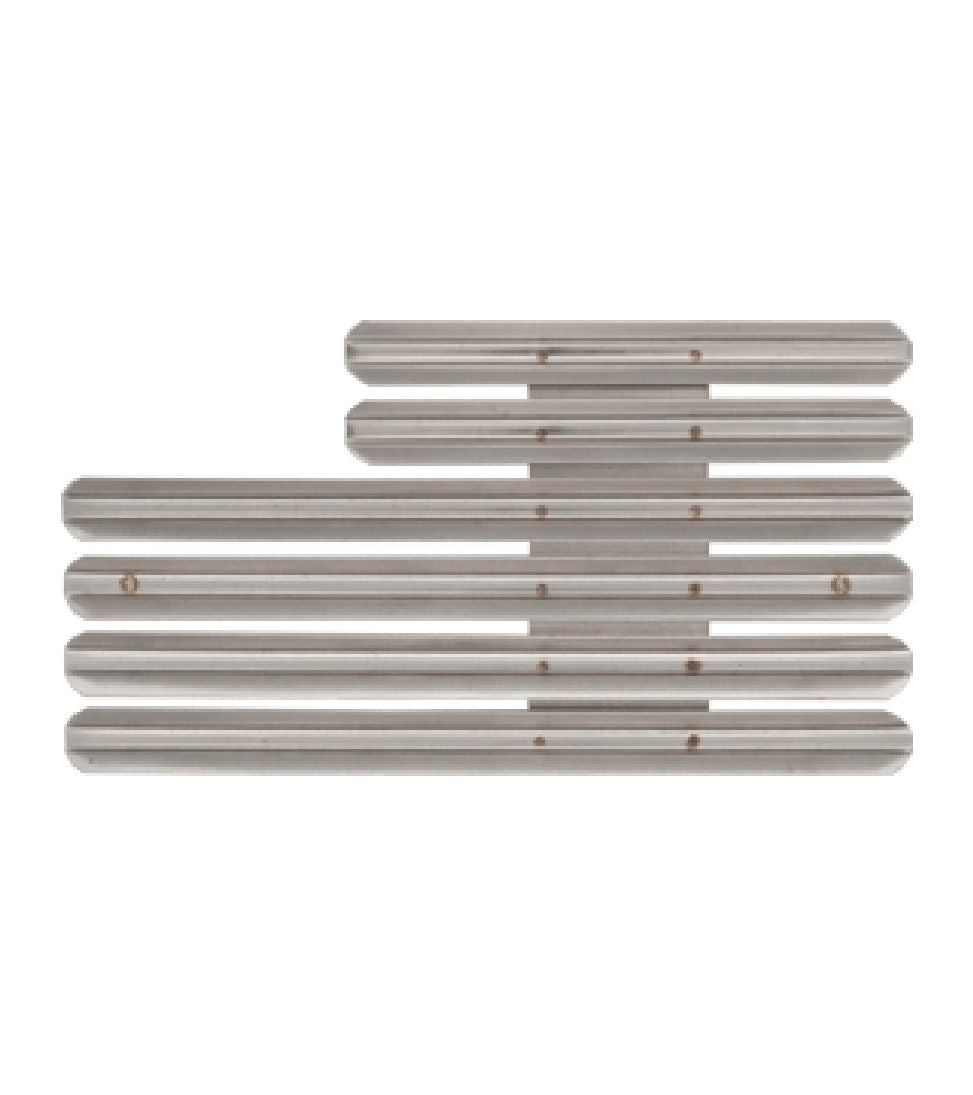 Ribbon Bar Holder No Gap - Staggered Right - 16 Ribbons