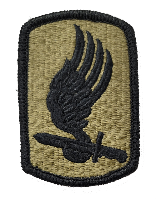 173rd Airborne Brigade OCP Patch with Airborne Tab Option