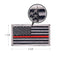 Rothco Thin Red Line US Flag Patch - Hook Back