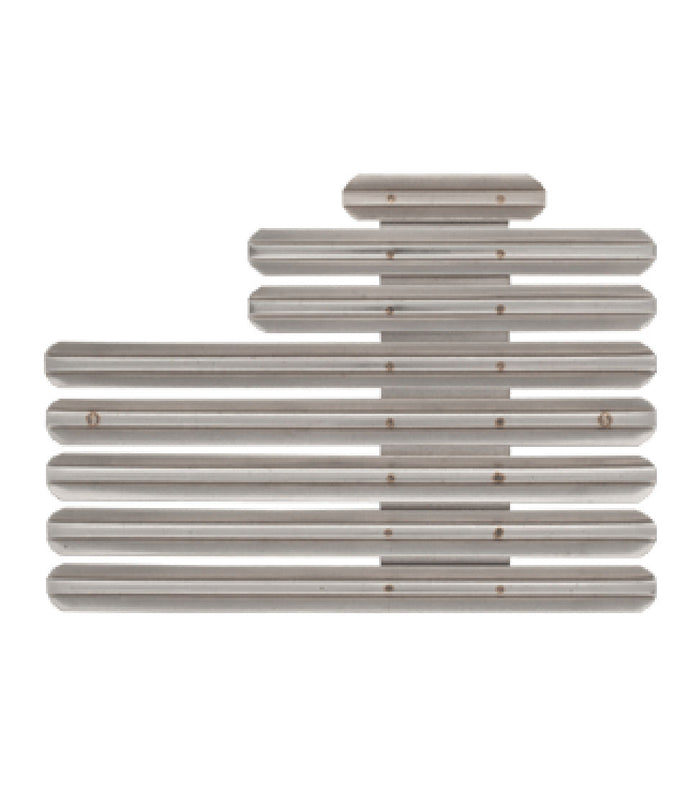 Ribbon Bar Holder No Gap - Staggered Right - 20 Ribbons