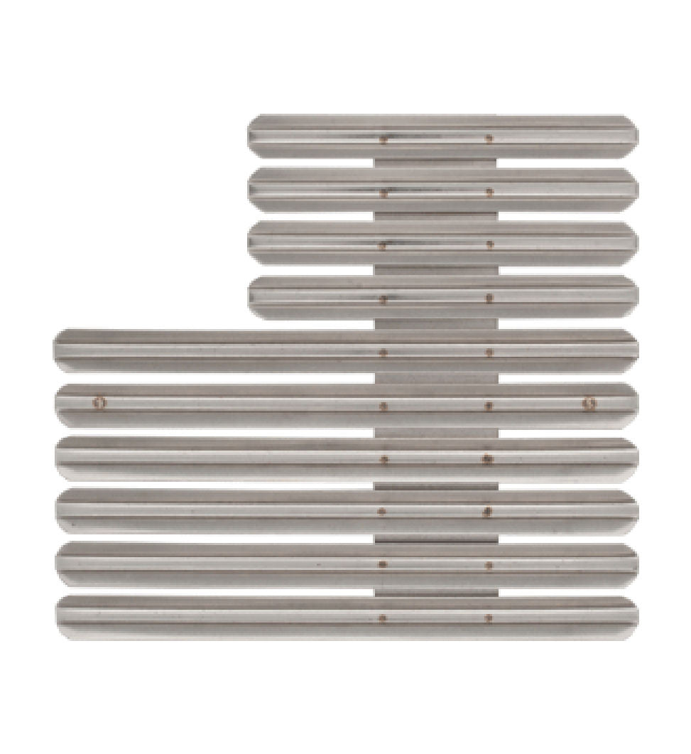 Ribbon Bar Holder No Gap - Staggered Right - 26 Ribbons