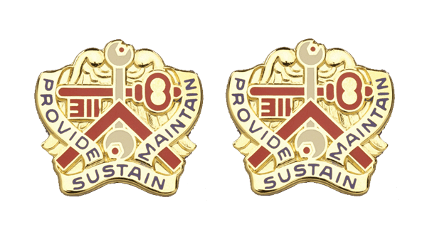 311th Support Command Unit Crest DUI - 1 Pair - PROVIDE SUSTAIN MAINTA