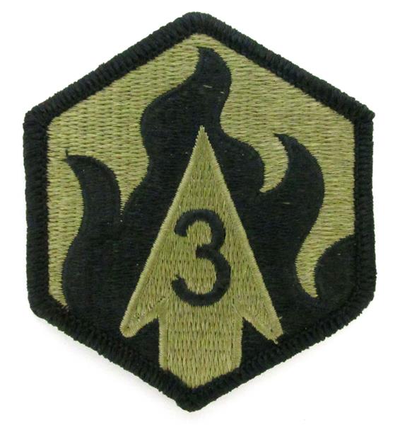 3rd Chemical Brigade OCP Patch - U.S. Army Patch