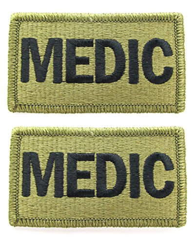 MEDIC OCP Patch - U.S. Army Patch - 2 PACK