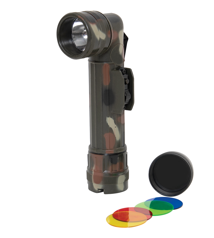 Rothco Army Style D-Cell Anglehead Flashlights