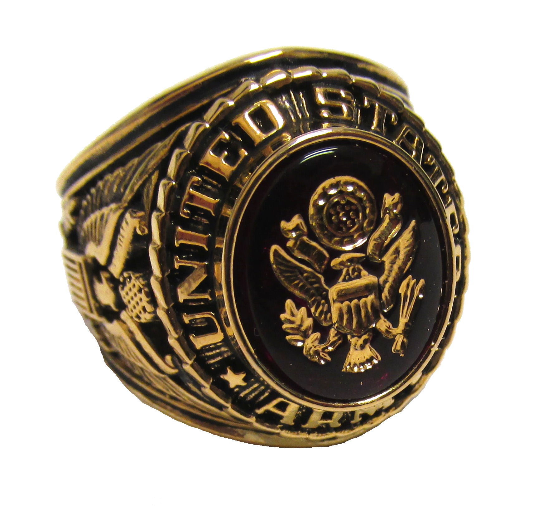 U.S. Army Ring - Electorplated 18k Gold Ring