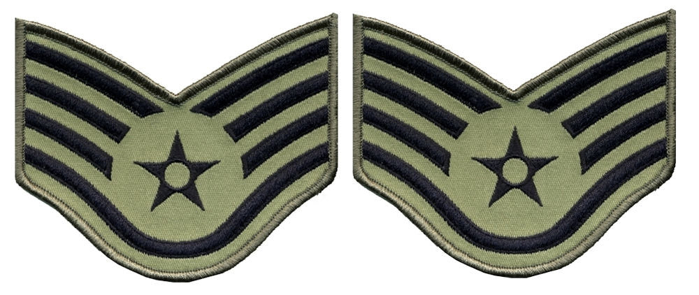 U.S. Air Force Chevrons for Enlisted - ABU USAF Rank CLOSEOUT Buy Now