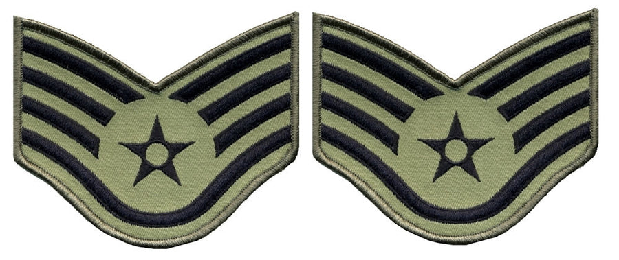 U.S. Air Force Chevrons for Enlisted - ABU USAF Rank CLOSEOUT Buy Now