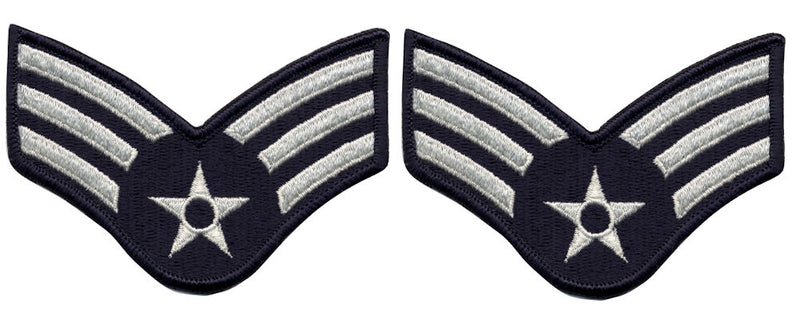 U.S. Air Force Chevrons for Enlisted - Dress Uniform USAF Rank