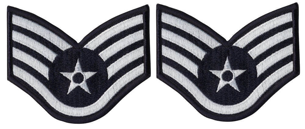 U.S. Air Force Chevrons for Enlisted - Dress Uniform USAF Rank