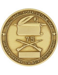 75th Ranger Regiment Challenge Coin - Bronze with Enamel