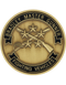 Bradley Master Gunner Challenge Coin with Enamel